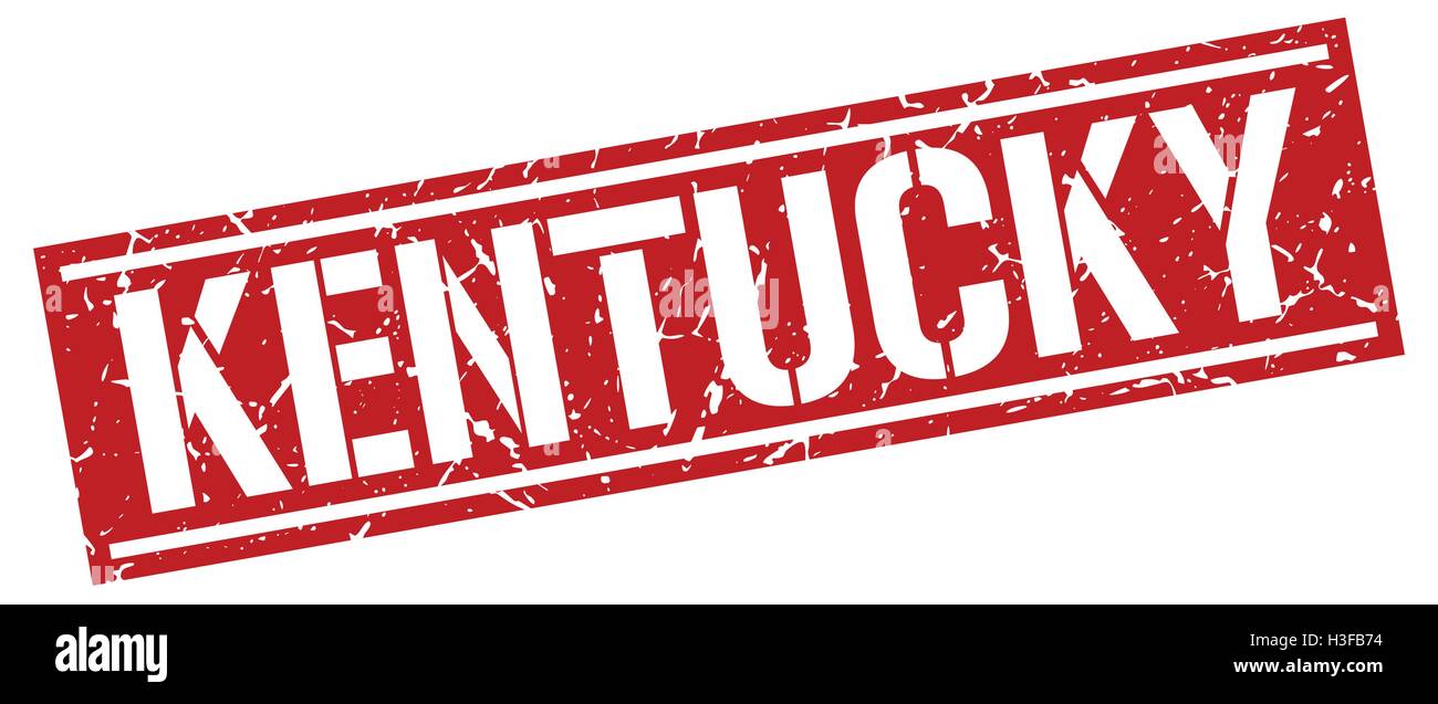 Kentucky stamp vector vectors hi-res stock photography and images - Alamy