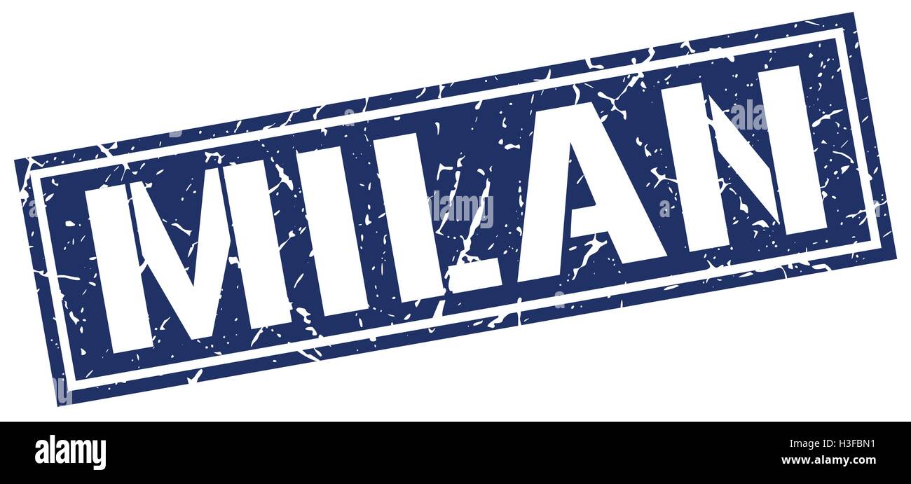 Milan stamp Stock Vector Images - Alamy