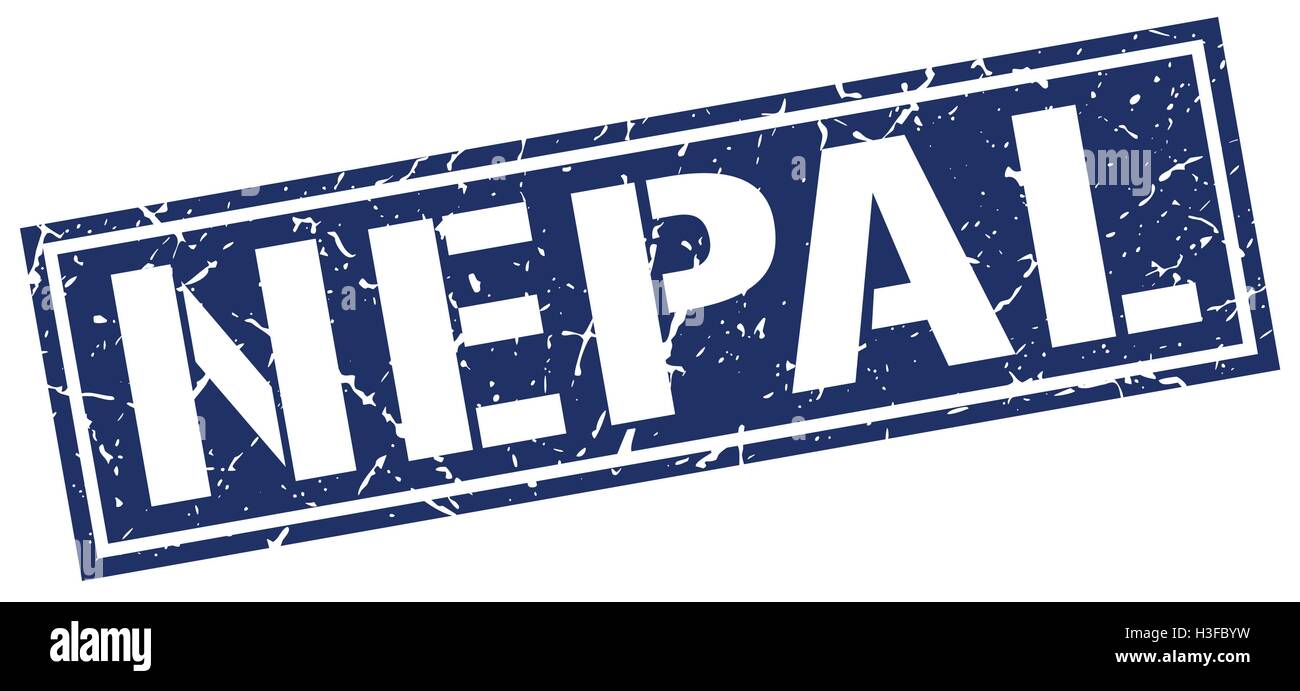 Nepal stamp vector vectors hi-res stock photography and images - Alamy