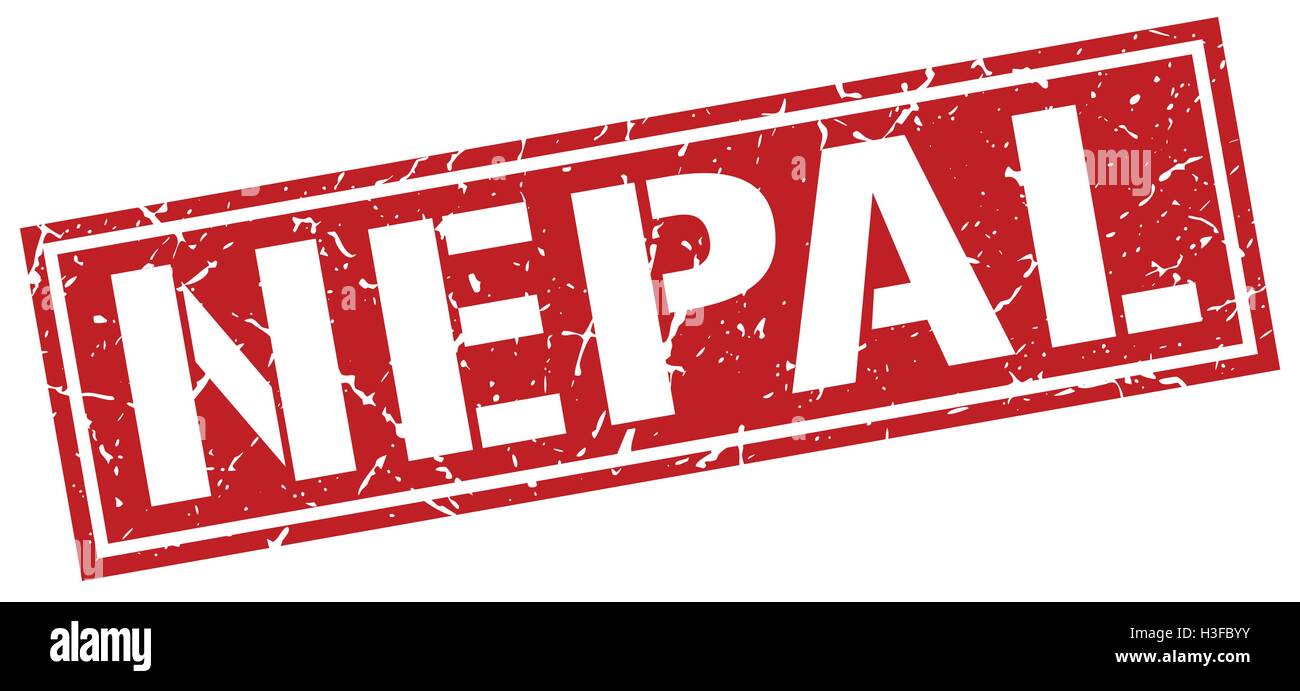 Nepal stamp vector vectors hi-res stock photography and images - Alamy