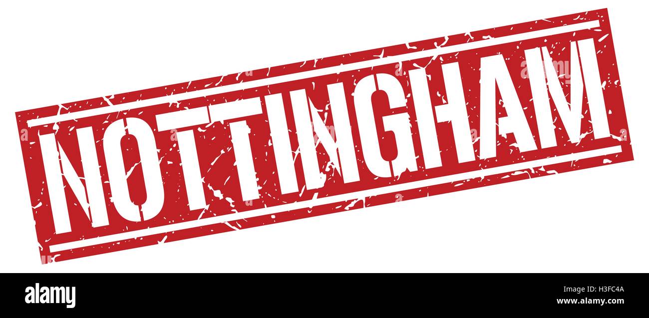 Destination nottingham Cut Out Stock Images & Pictures - Alamy