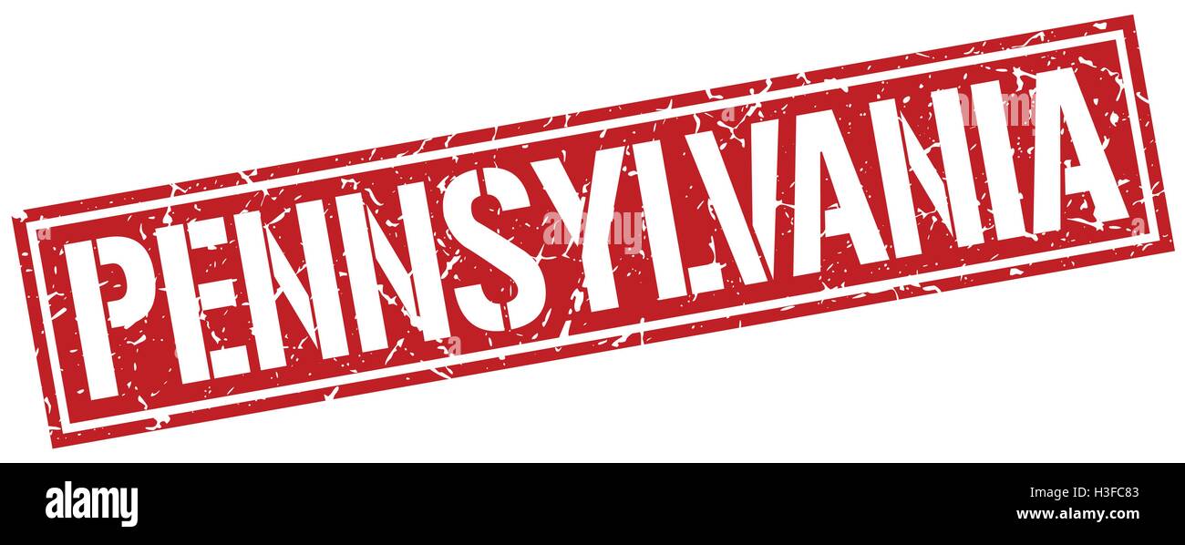 Pennsylvania stamp vector vectors hi-res stock photography and images ...