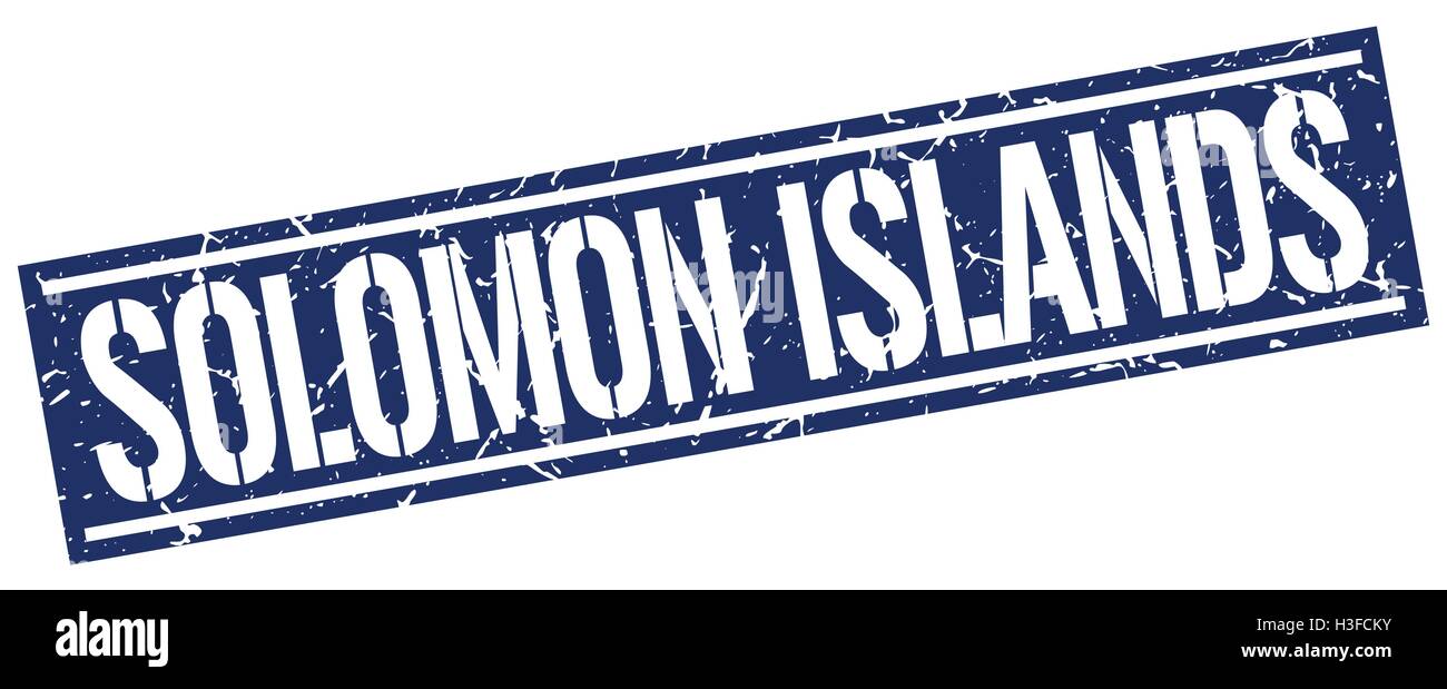 Stamp solomon islands Stock Vector Images - Alamy