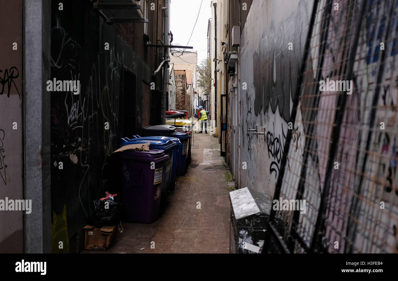 Council street cleaner hi-res stock photography and images - Alamy