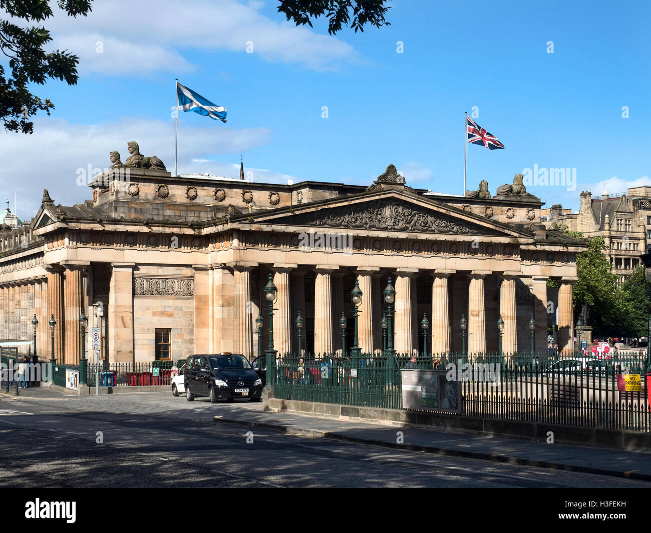 Scottish National Gallery Edinburgh Midlothian Scotland Stock Photo - Alamy