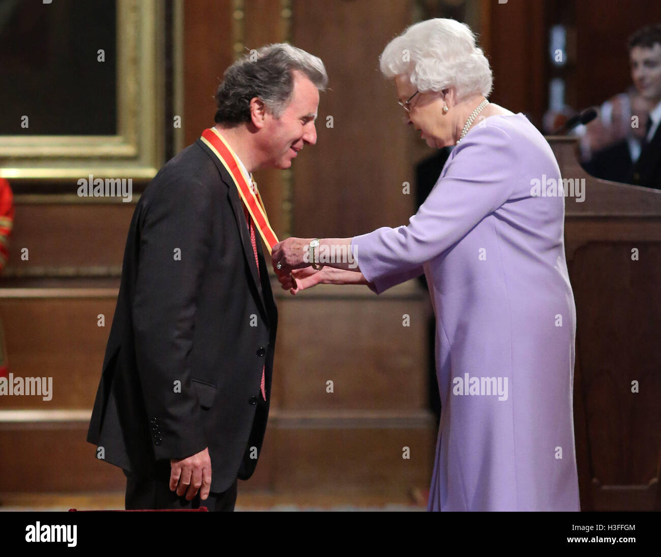 Sir Oliver Letwin is made a Knight Bachelor by Queen Elizabeth II ...