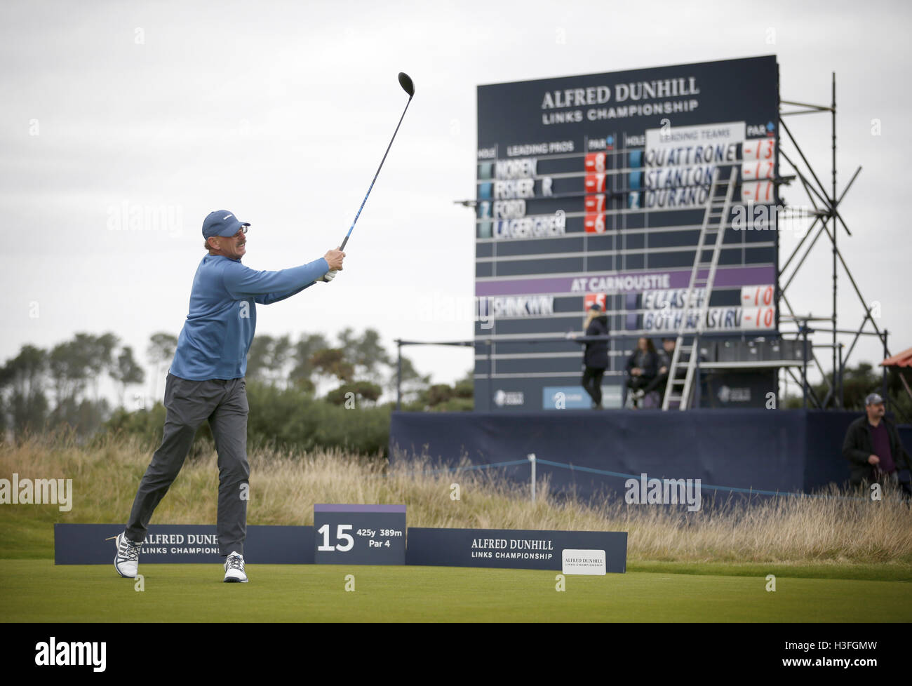 Lothar Estein on the 15th tee during day two of the Alfred Dunhill ...