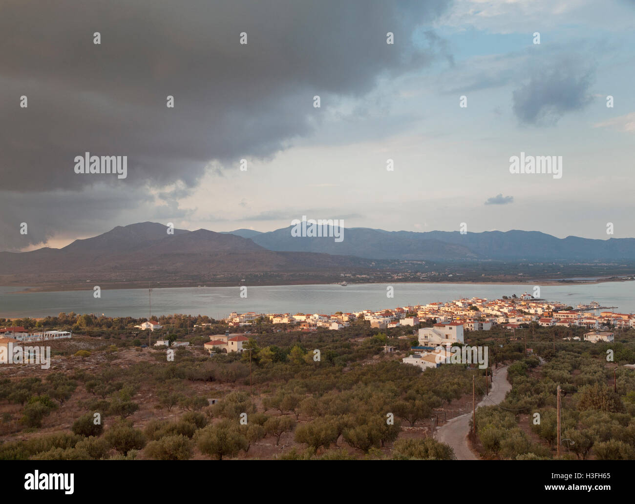 The island of Elafonisos in Greece Stock Photo - Alamy