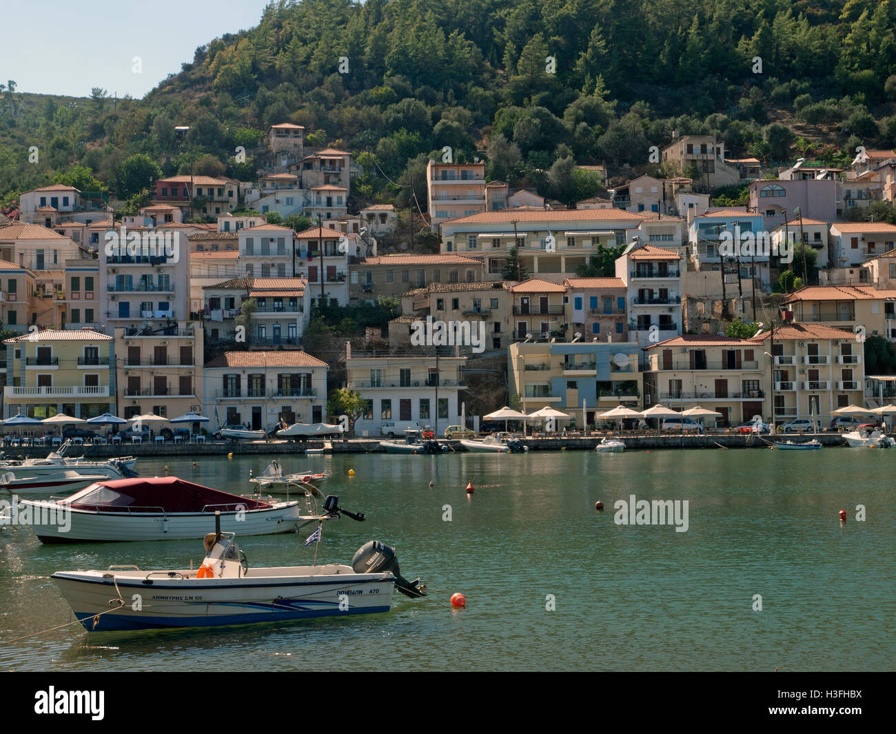 The Greek town of Gytheio Stock Photo - Alamy