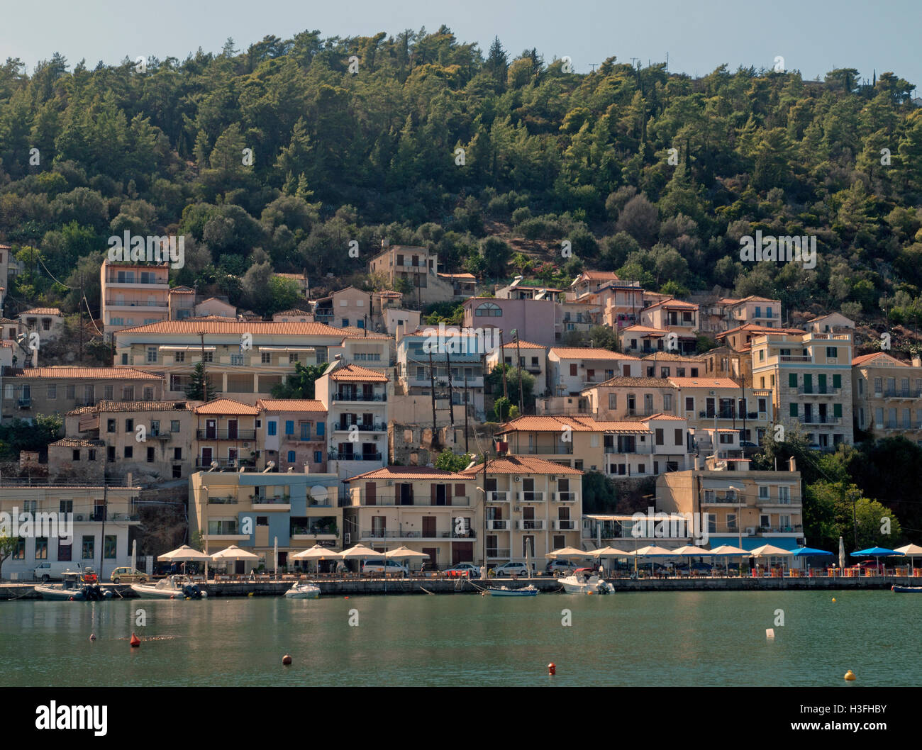 The Greek town of Gytheio Stock Photo - Alamy