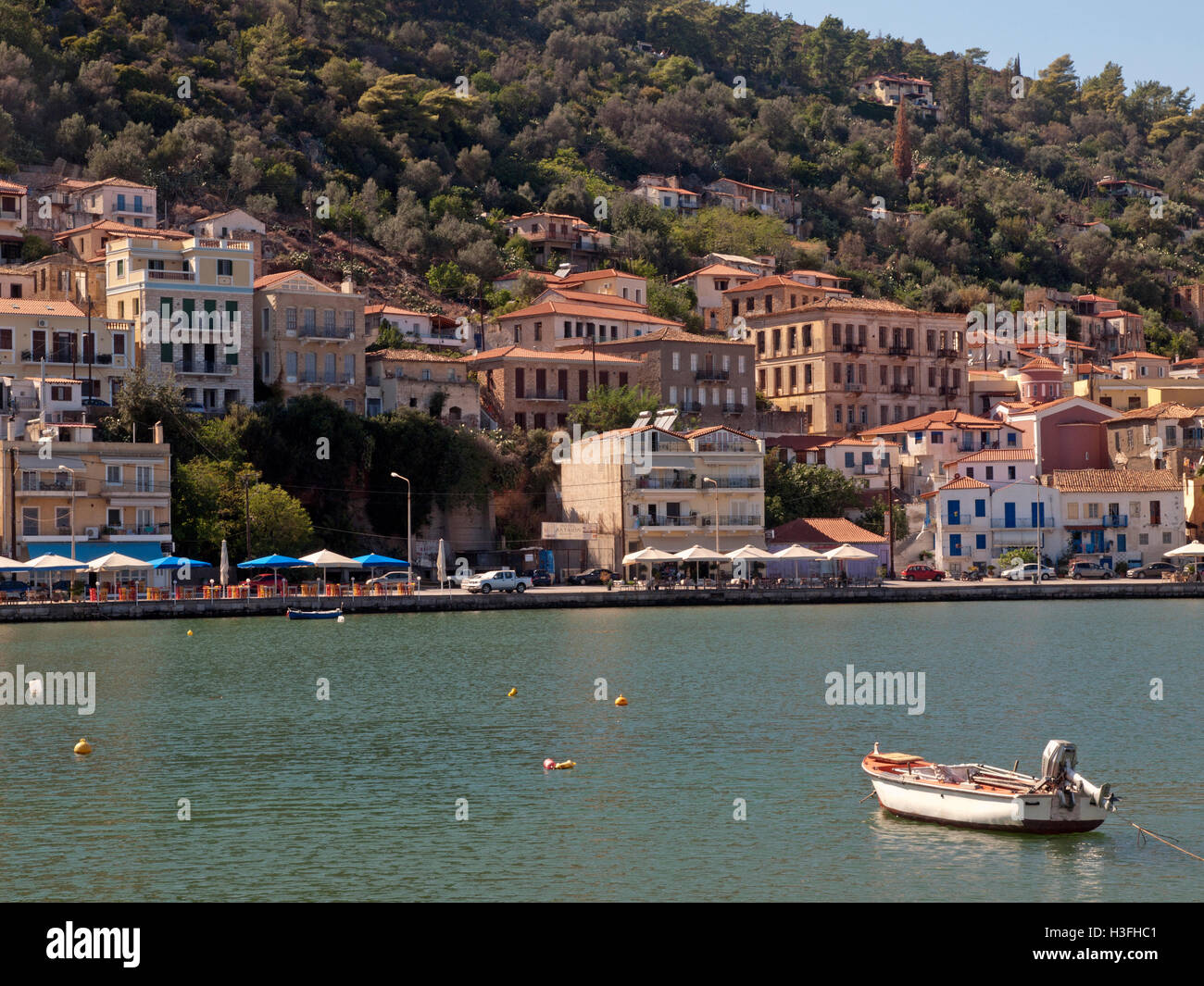 The Greek town of Gytheio Stock Photo - Alamy