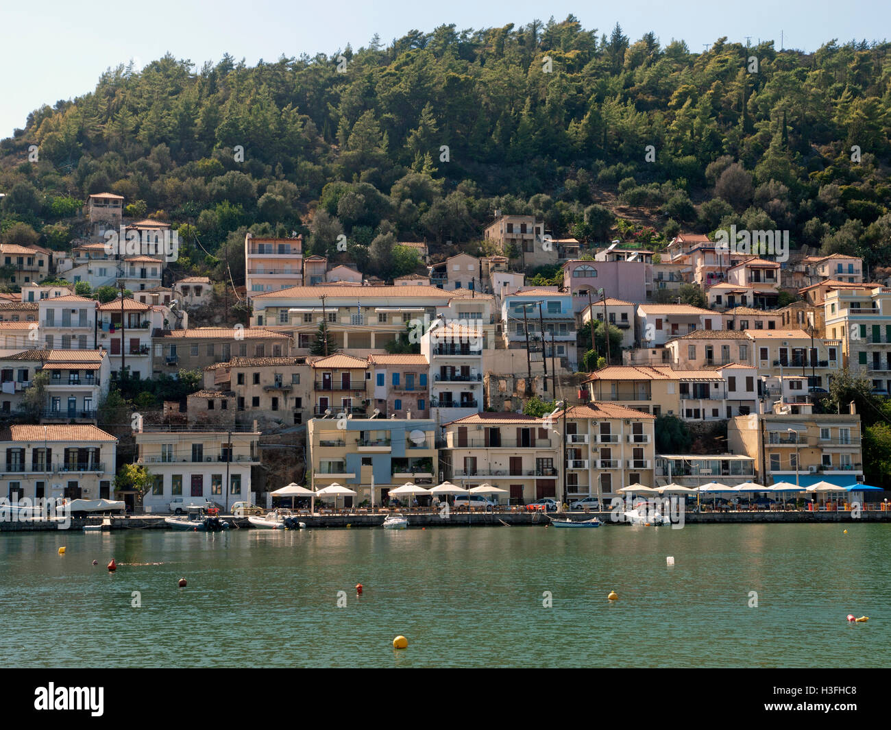 The Greek town of Gytheio Stock Photo - Alamy
