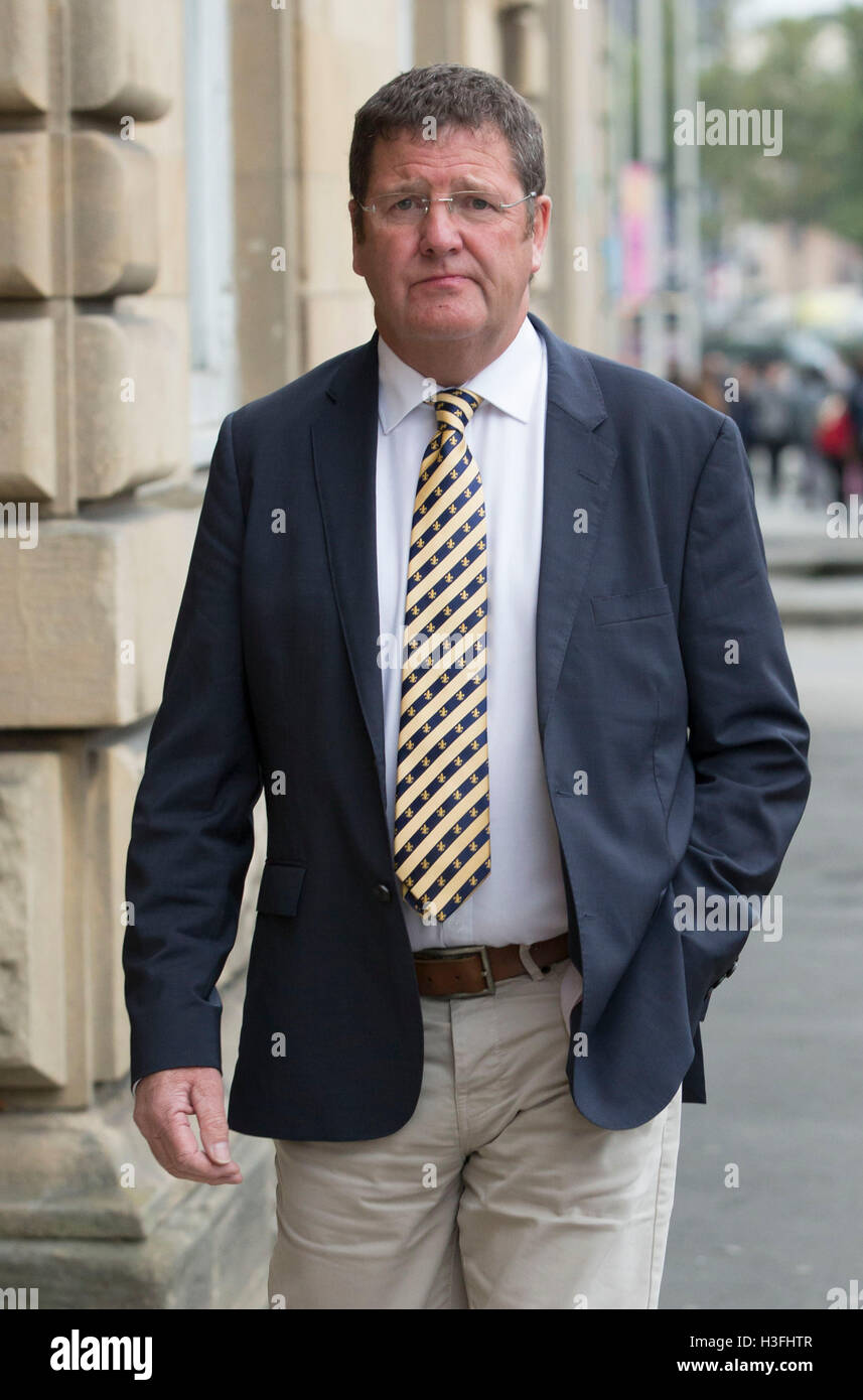 Mike Hookem arrives at a hotel in Hull, following his altercation with ...