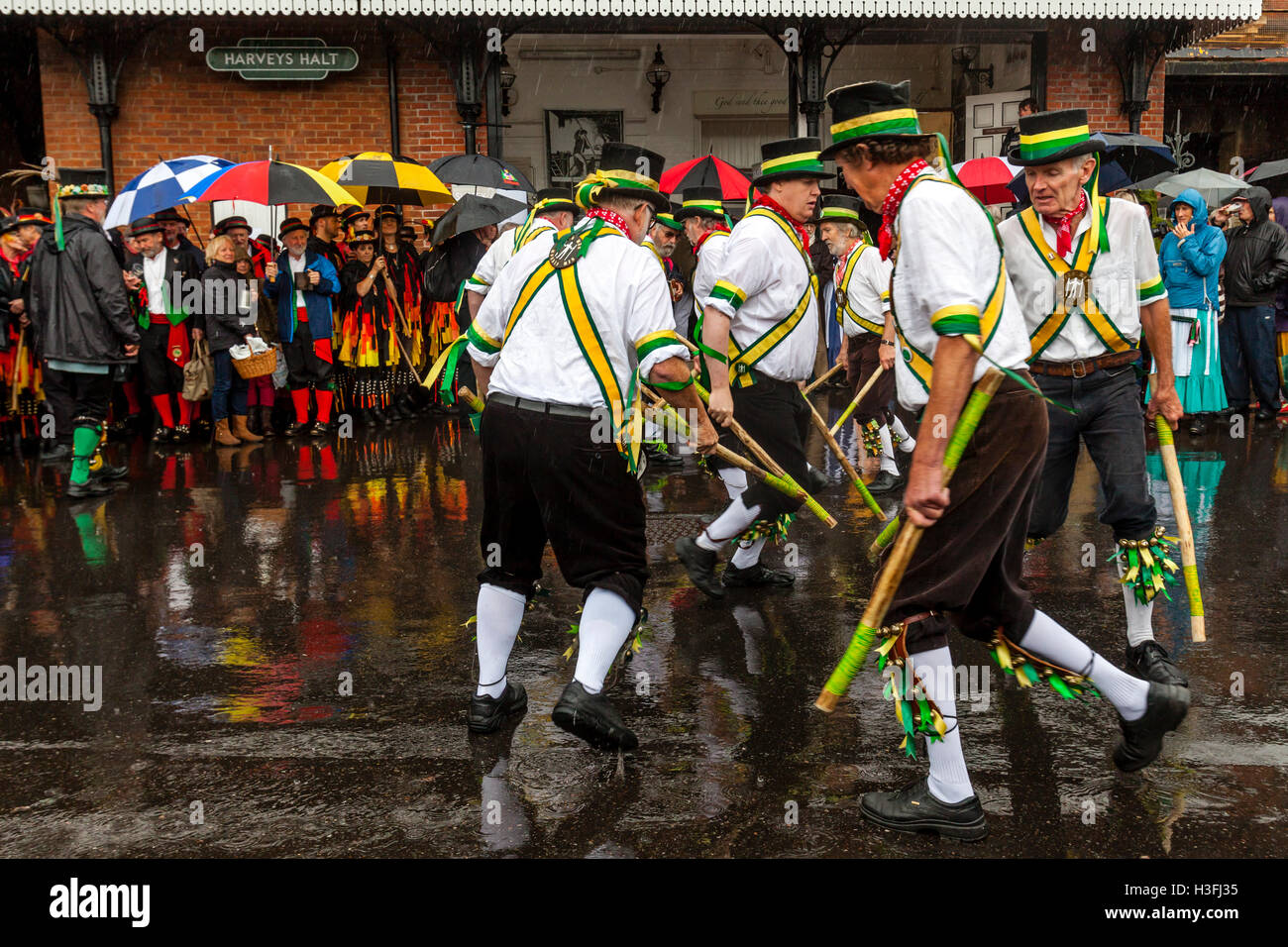 Old english dancers hi-res stock photography and images - Alamy