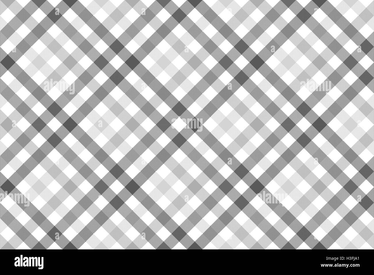 Gray diagonal check seamless pattern. Vector illustration Stock Vector ...