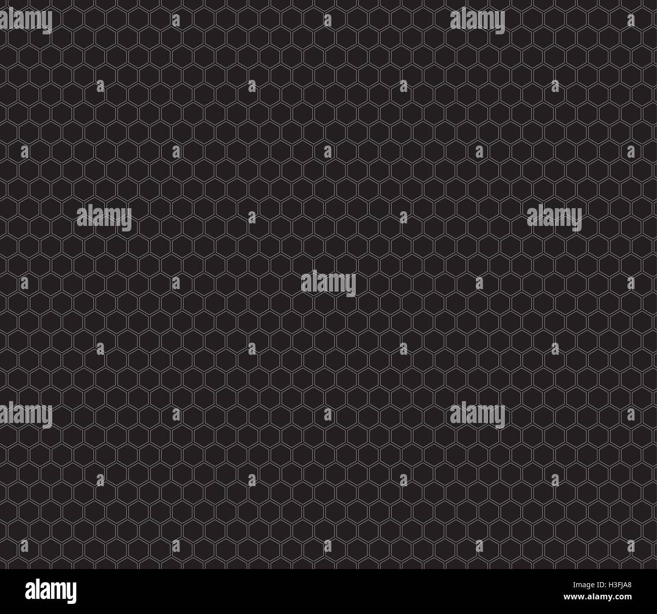 Black honeycomb seamless pattern. Vector illustration Stock Vector ...