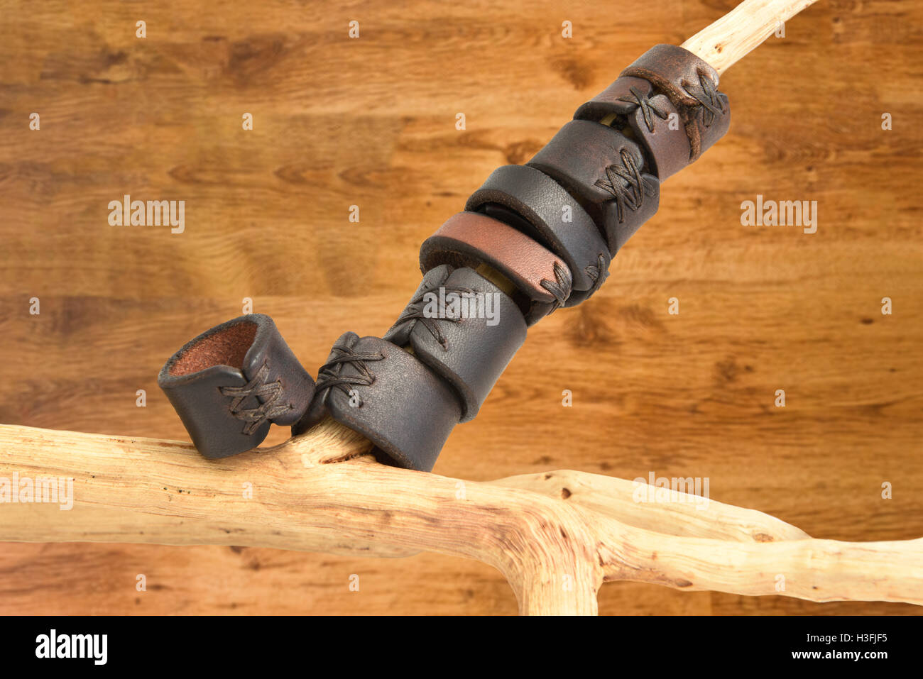 Assorted handmade Leather Rings Stock Photo - Alamy