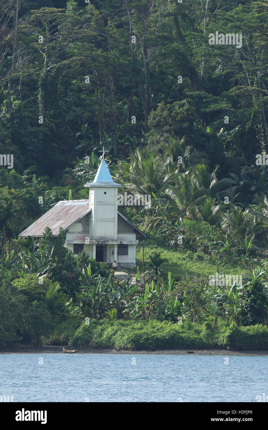 Church in the rainforest Stock Photo - Alamy