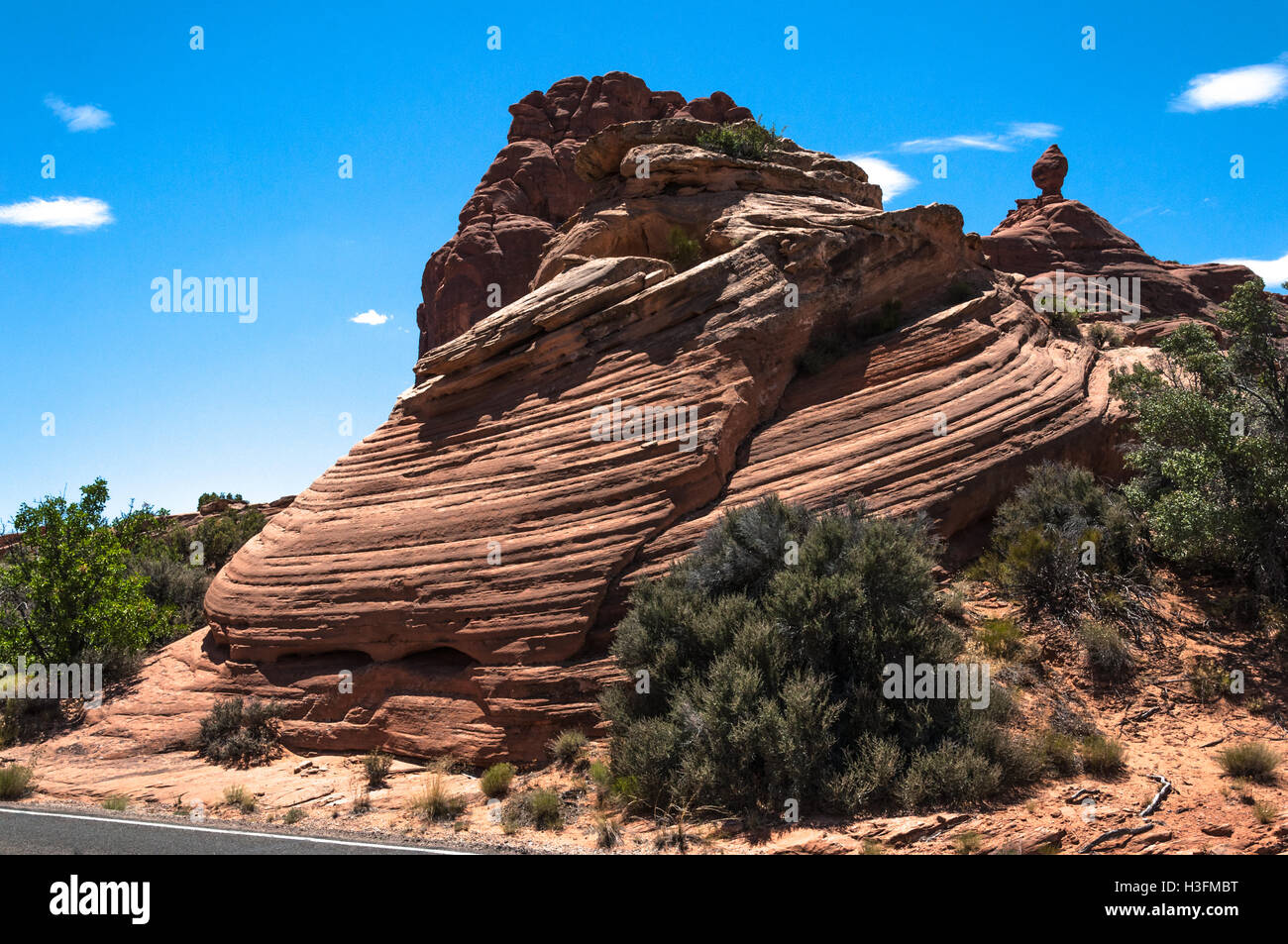 Rocks in Arches National Park, Utah Stock Photo - Alamy