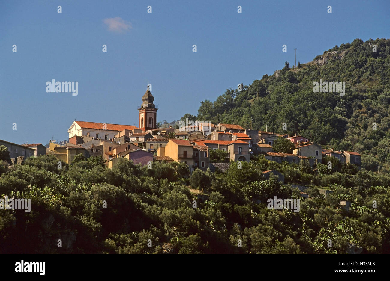 Small village of Morigerati, Cilento - Vallo di Diano and Alburni ...