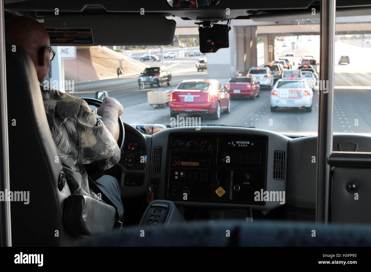 Freeway driving in Las Vegas Stock Photo - Alamy