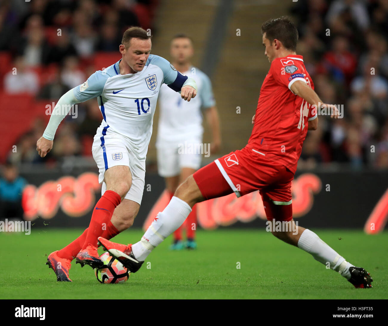 England's Wayne Rooney in action during the 2018 FIFA World Cup ...