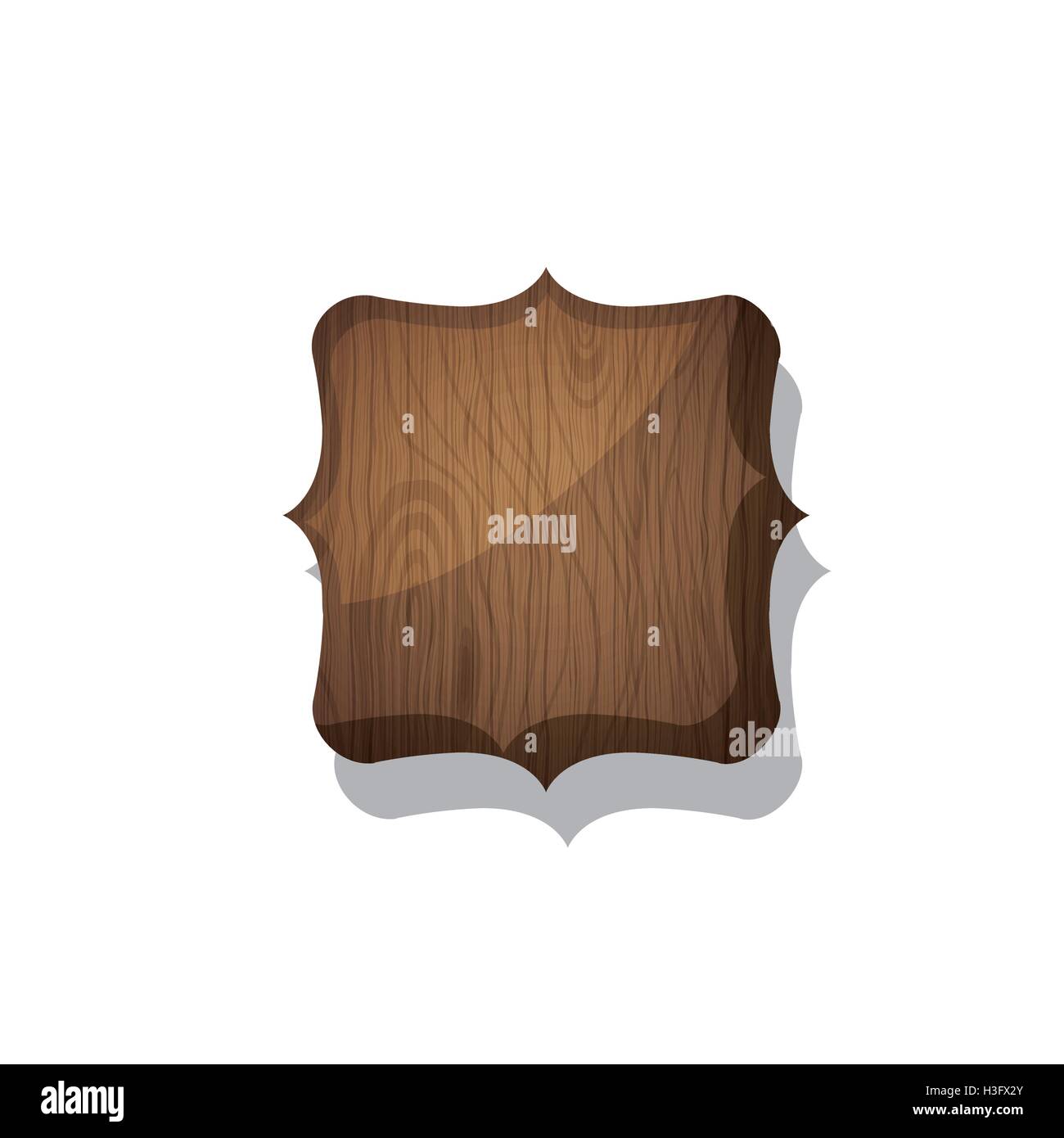 Wood and striped brown frame design Stock Vector Image & Art - Alamy