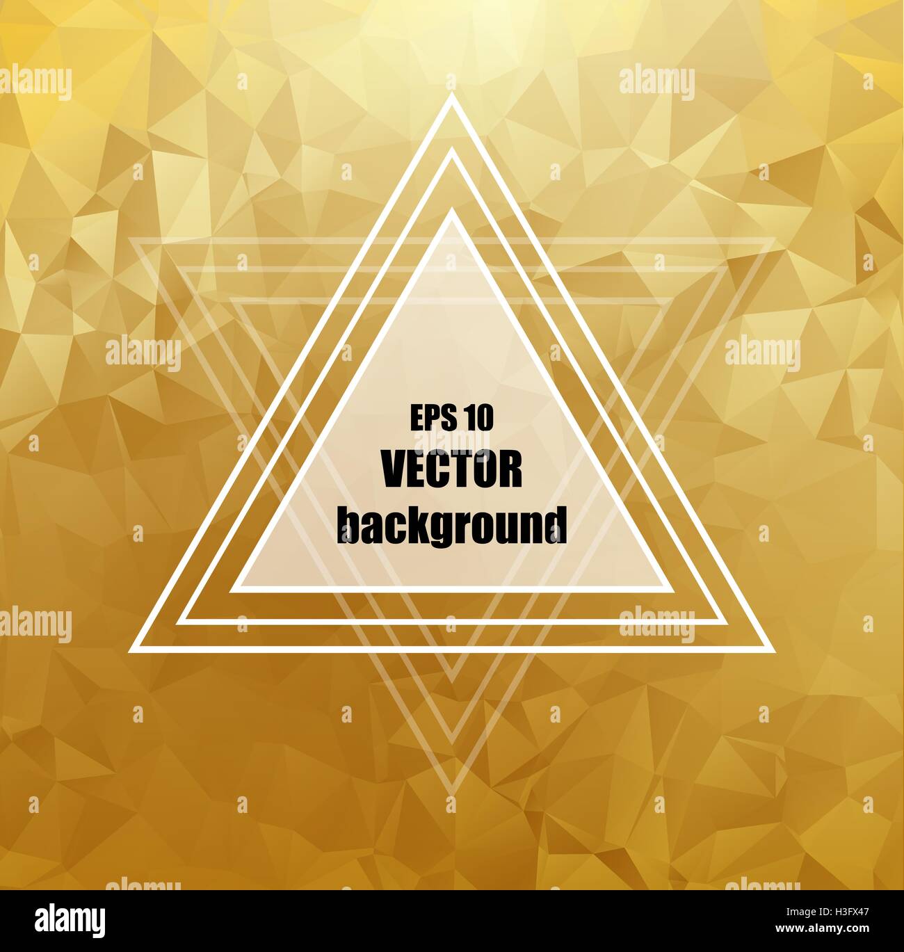 Gold crystal abstract pattern. Business Design Stock Vector Image & Art ...