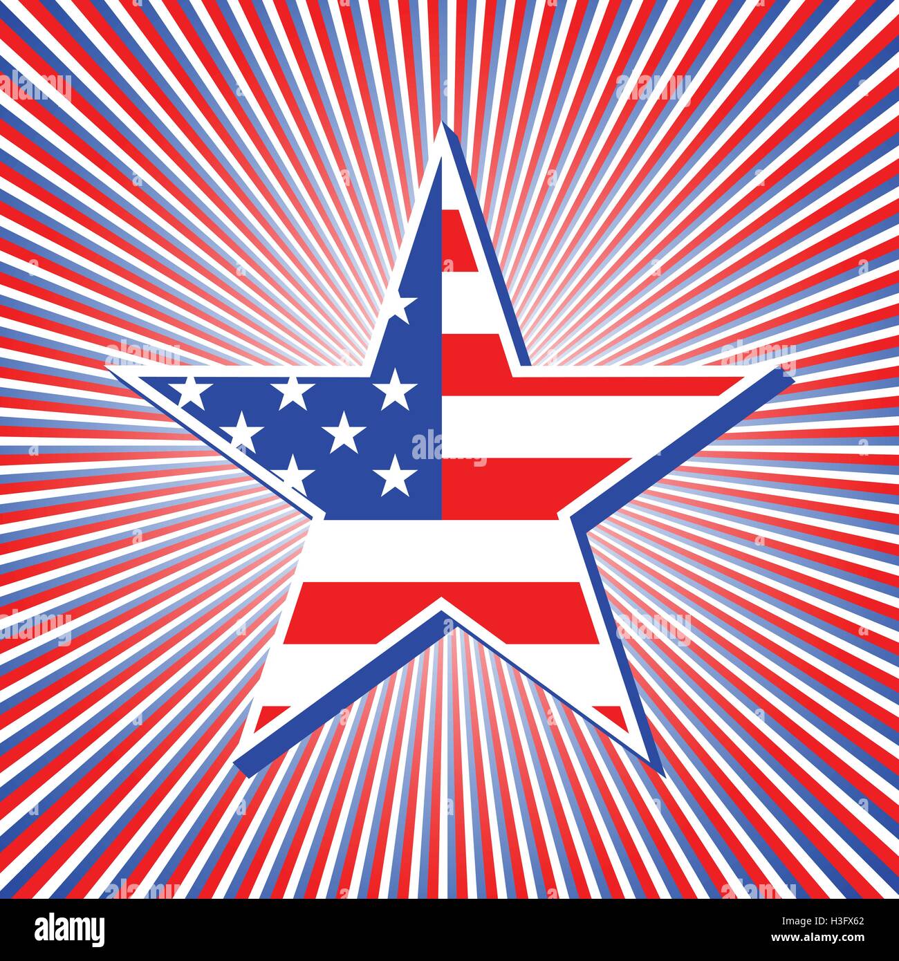 Star spangled banner Stock Vector Images - Alamy
