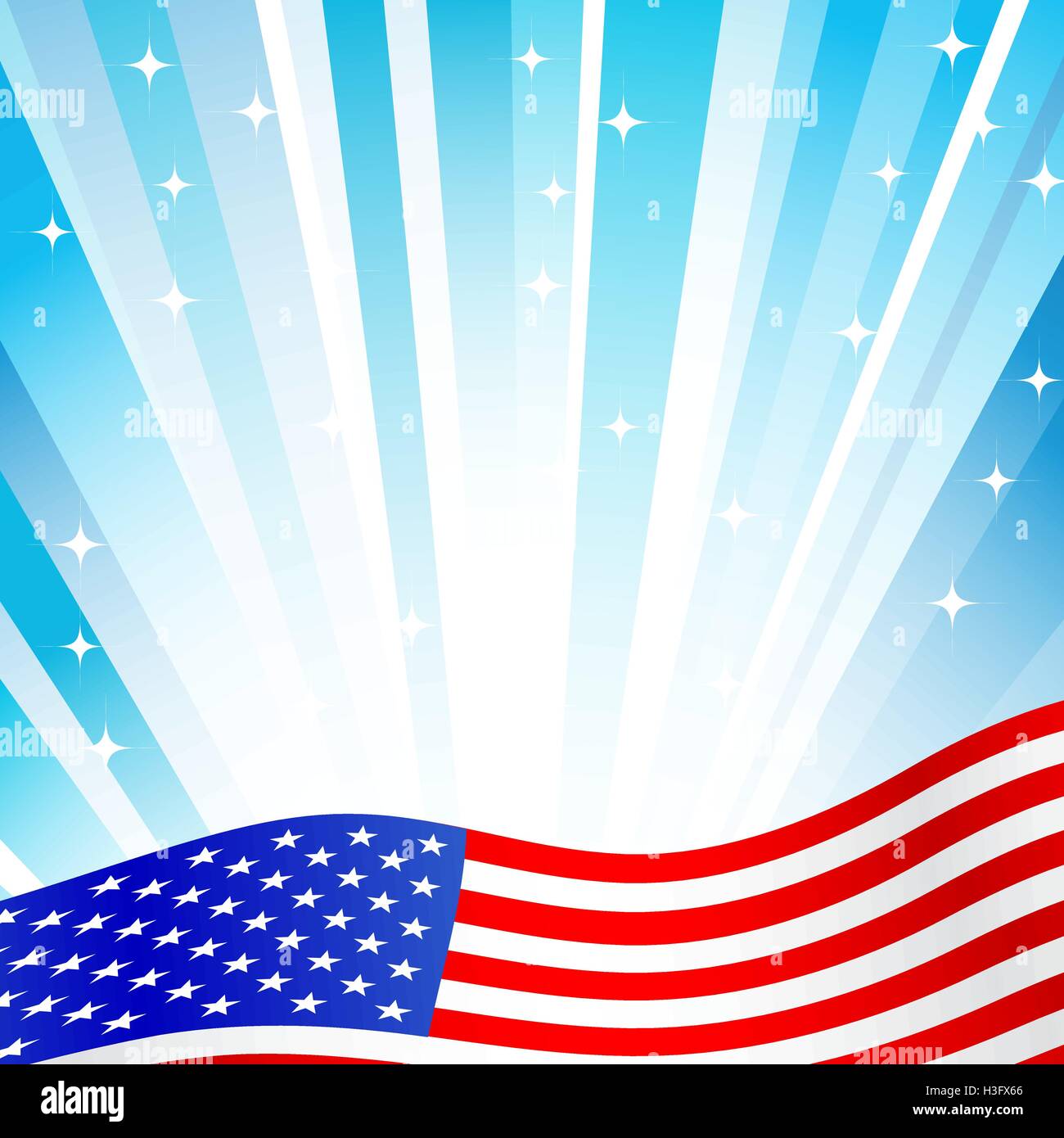 american flag background Stock Vector Image & Art - Alamy