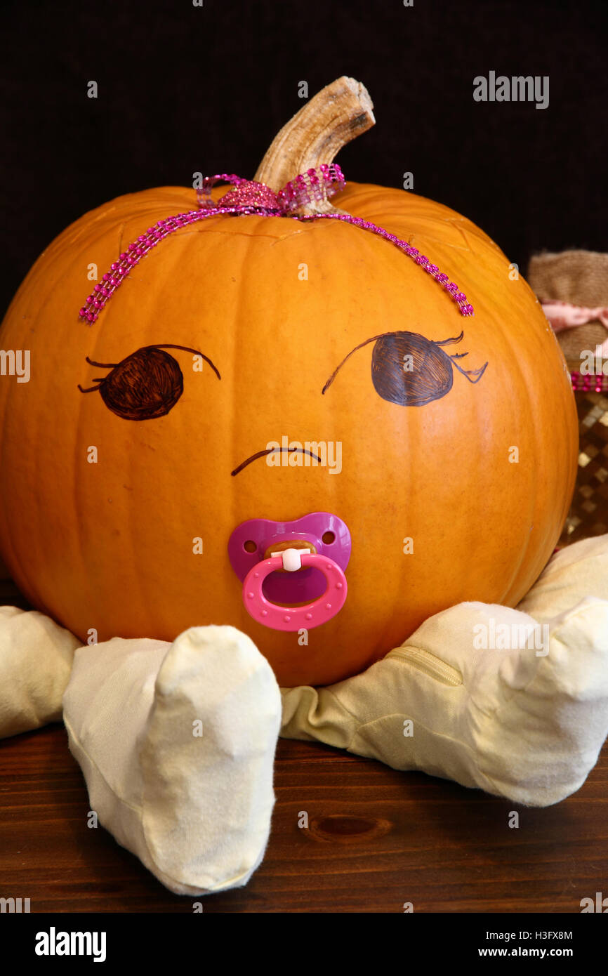 Cute pumpkin baby hi-res stock photography and images - Alamy