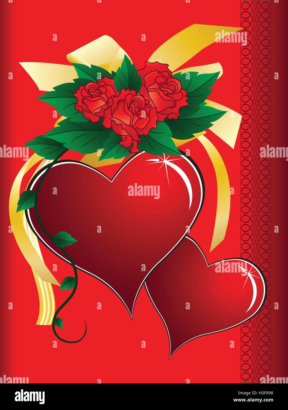 Background by the Valentines day Stock Vector Image & Art - Alamy