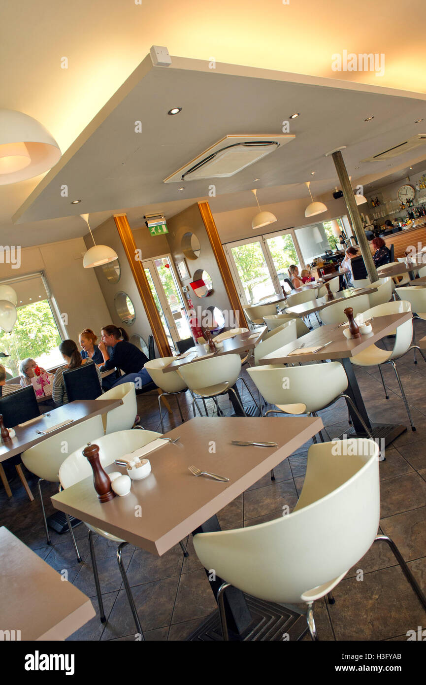 The Lockside, cafe/restaurant, Cumberland Basin, Bristol, UK Stock ...