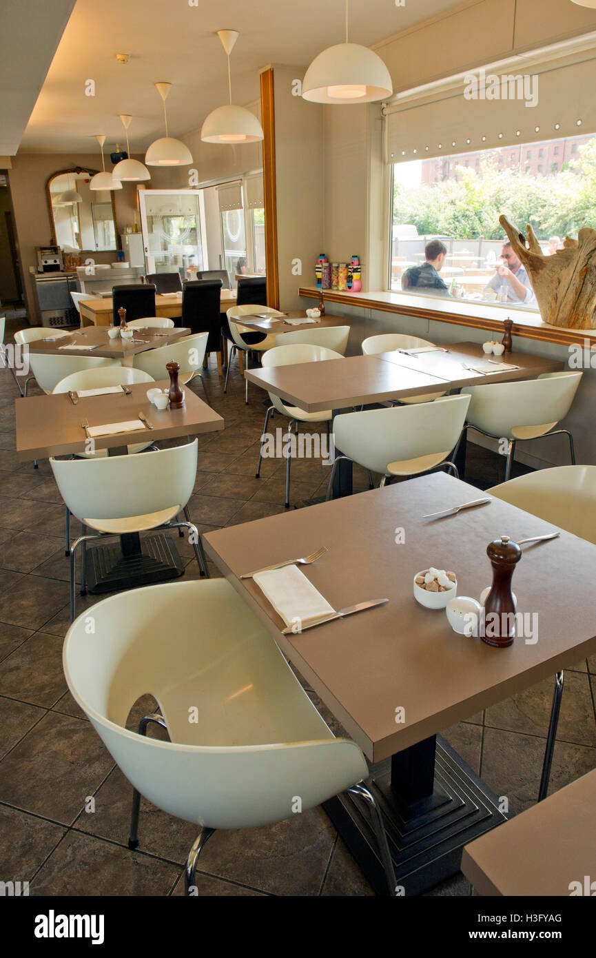 The Lockside, cafe/restaurant, Cumberland Basin, Bristol, UK Stock ...