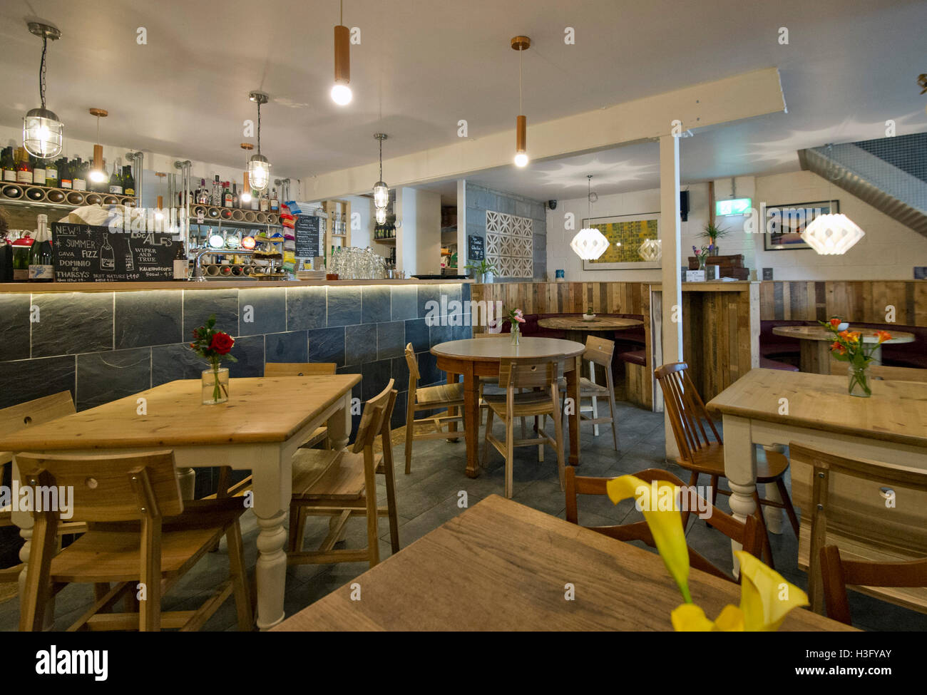 The Lockup cafe/bar/restaurant, St.george, Bristol, UK Stock Photo - Alamy