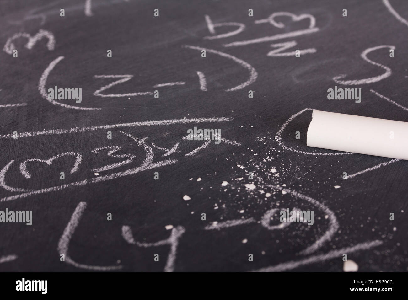 Blackboard Equations High Resolution Stock Photography and Images - Alamy
