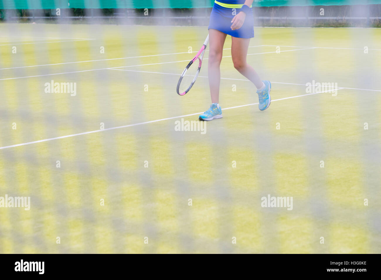Tennis players legs hi-res stock photography and images - Alamy