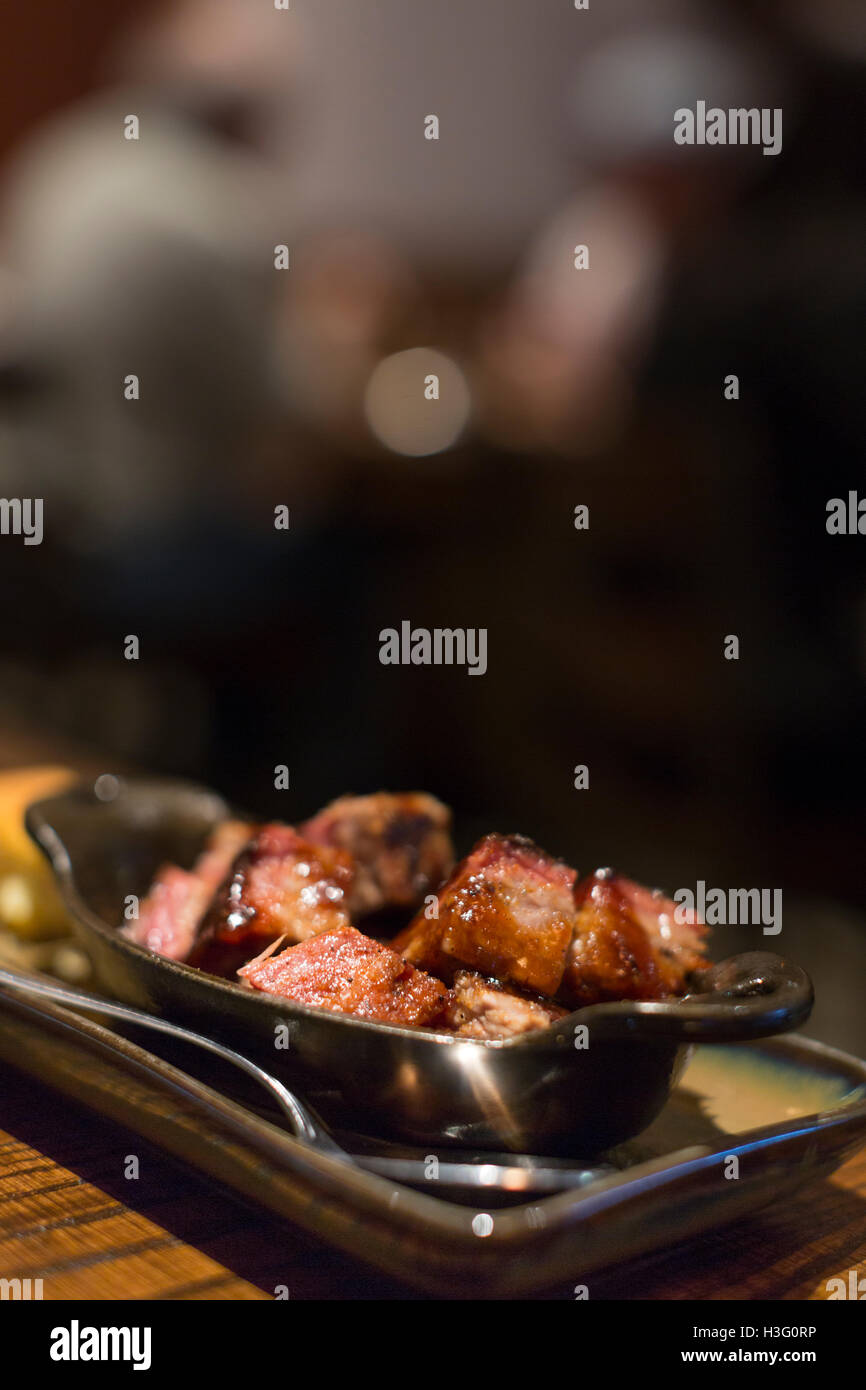 Burnt ends on bbq hi-res stock photography and images - Alamy