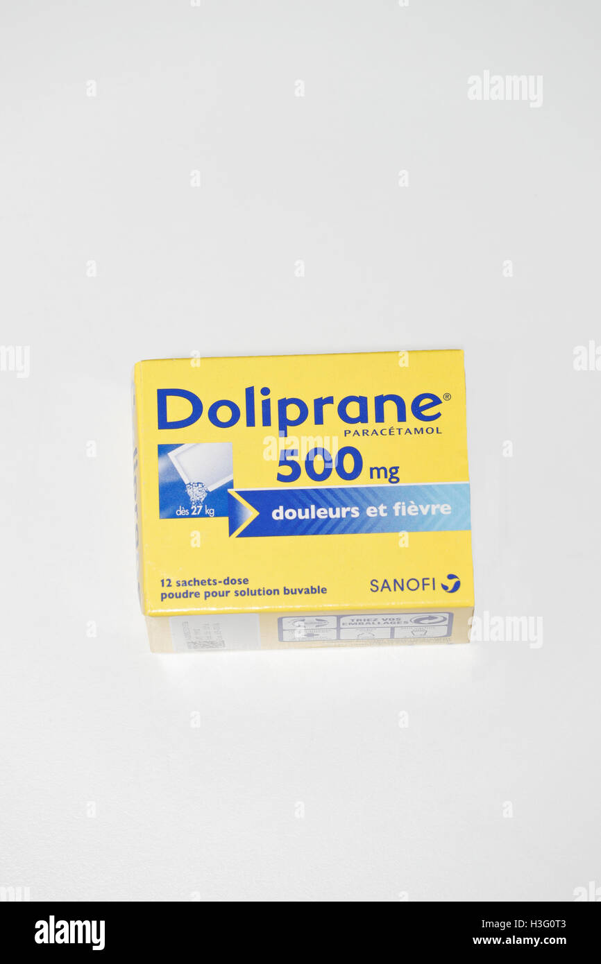 Doliprane hi-res stock photography and images - Alamy