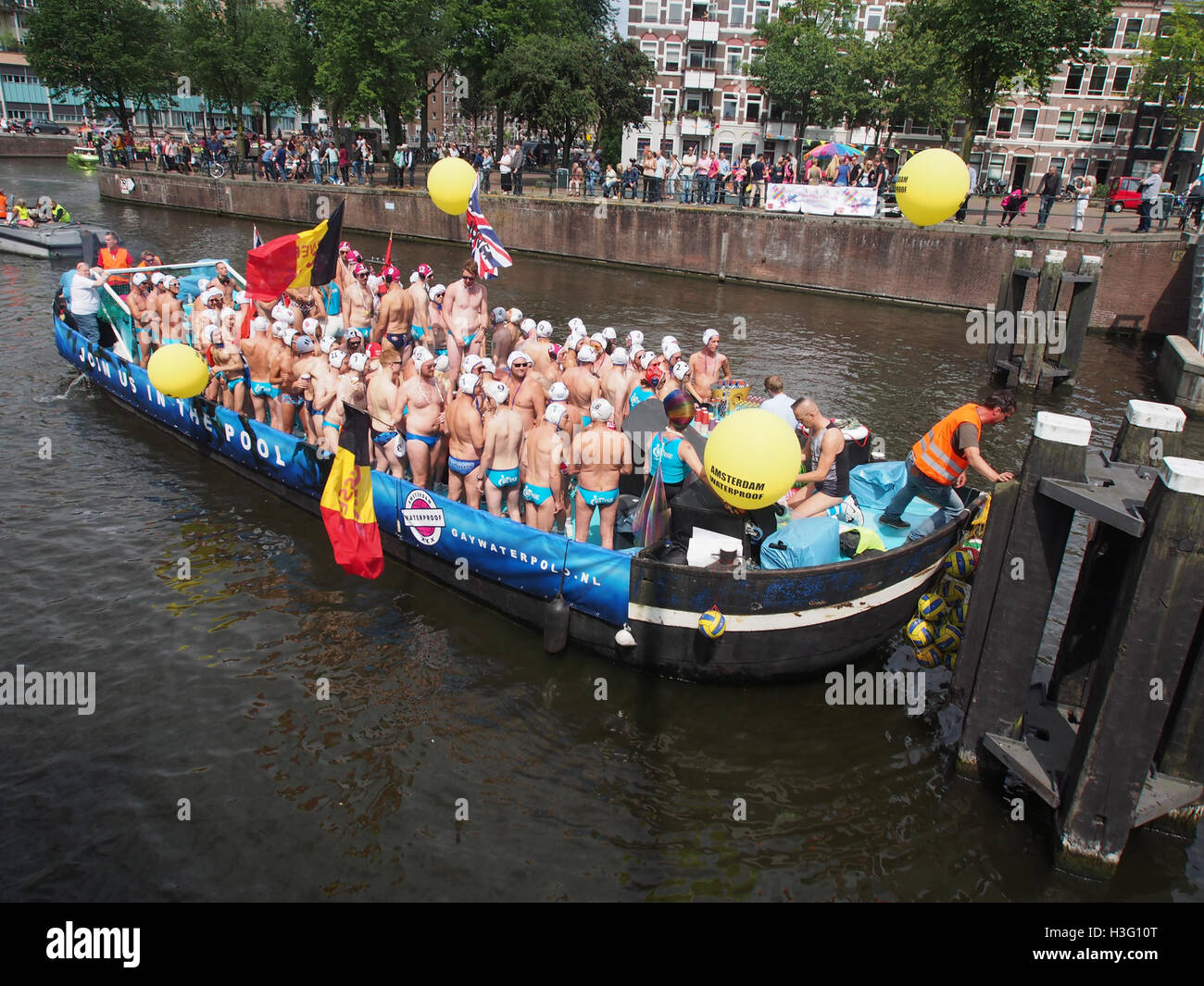 The Pride Canal Parade 2016 was a vibrant celebration of LGBTQ+ pride ...