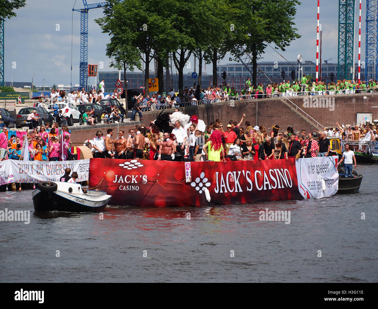 The Pride Canal Parade 2016 in Amsterdam was a vibrant celebration of ...
