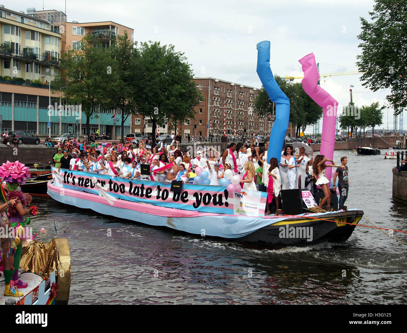 The 2016 Pride Canal Parade in Amsterdam captured vibrant floats and ...