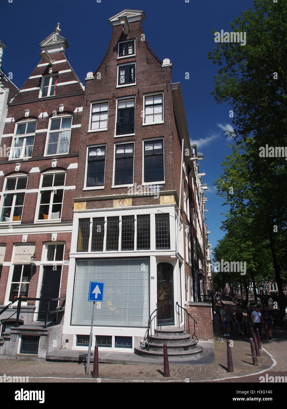 This photo depicts a view of Keizersgracht, one of Amsterdam's most ...