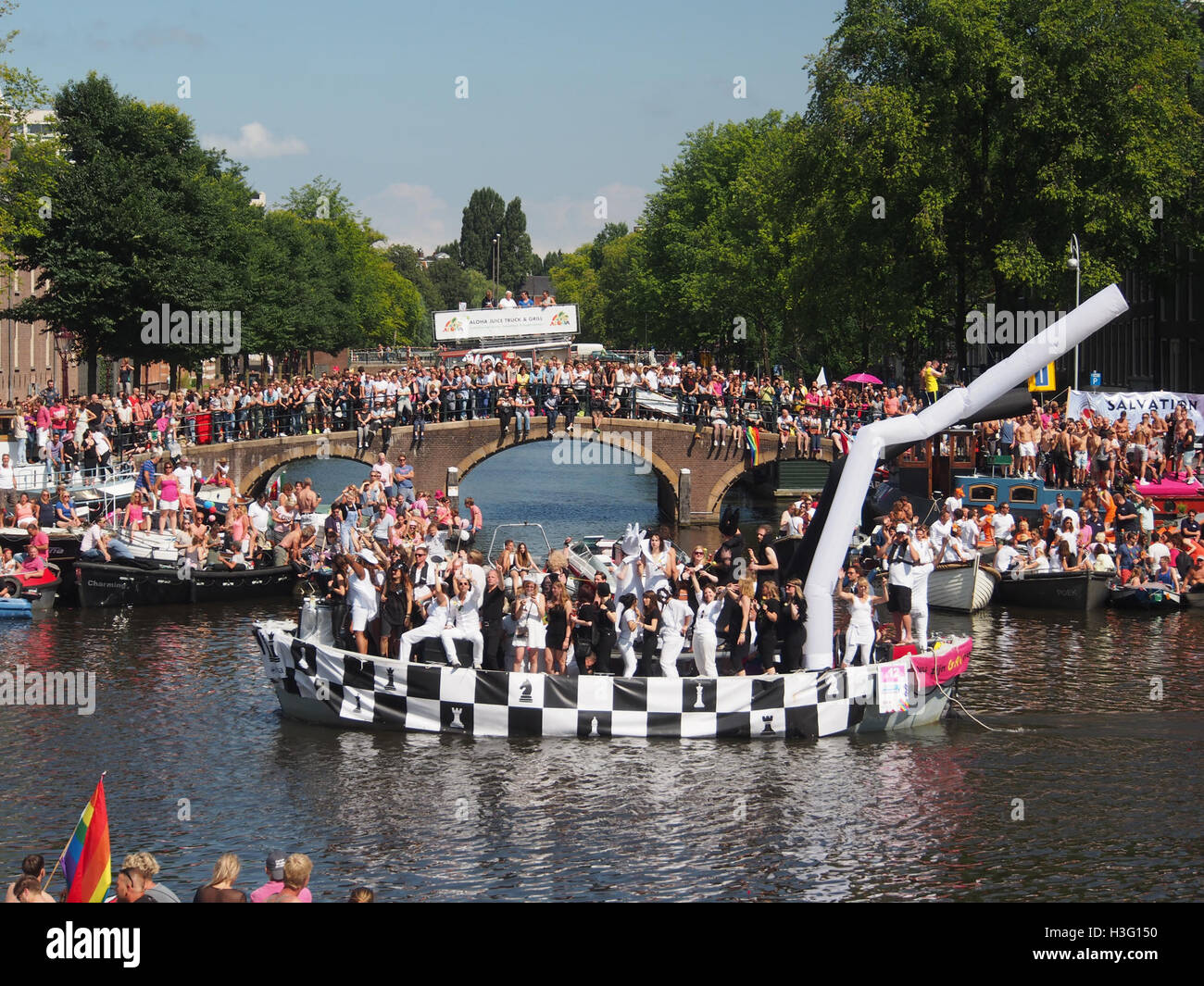 The 2016 Pride Canal Parade captured vibrant displays of diversity and ...