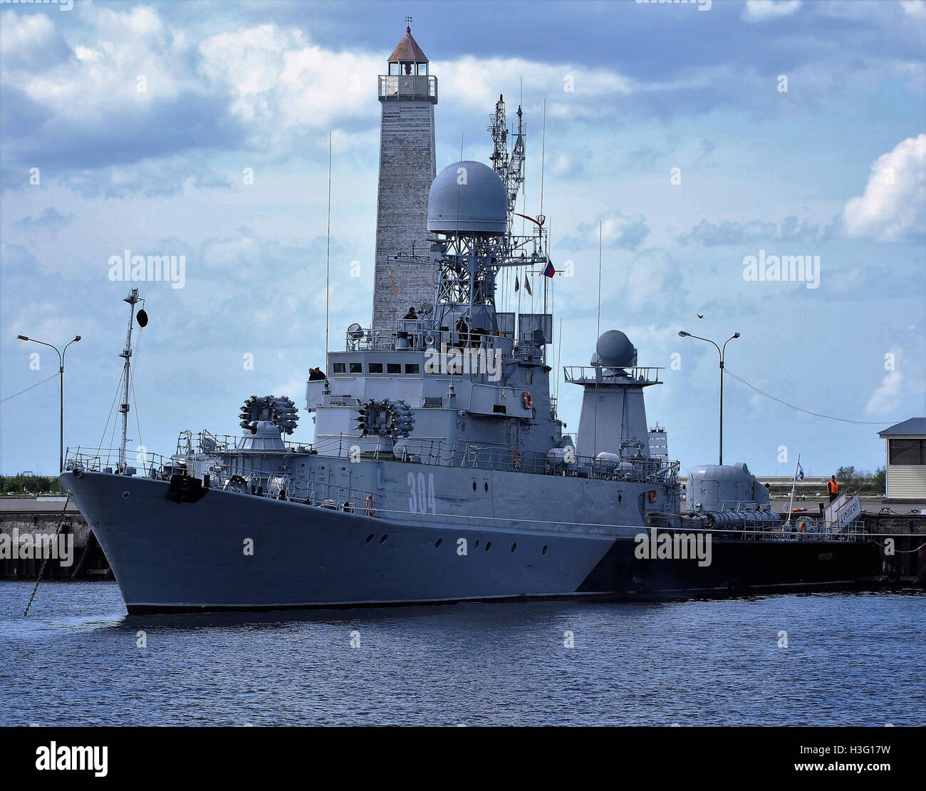 Russian warship 304 pic2 Stock Photo - Alamy