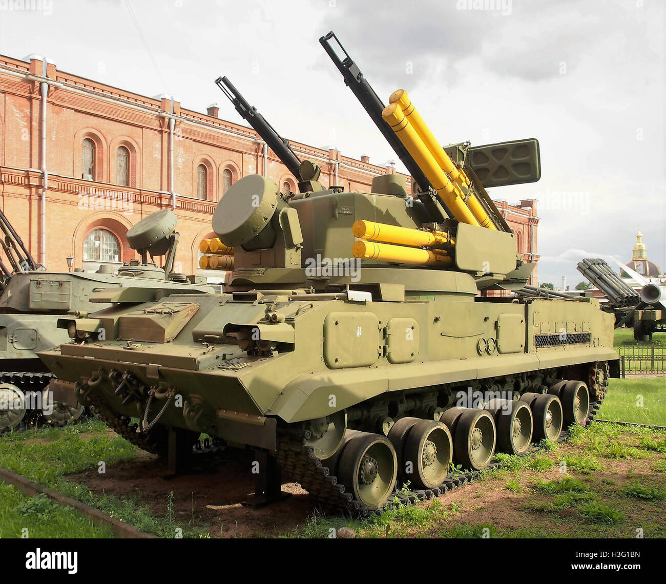 The 2K22 Tunguska, also known as the SA-19 Grison, is a Soviet-era self ...