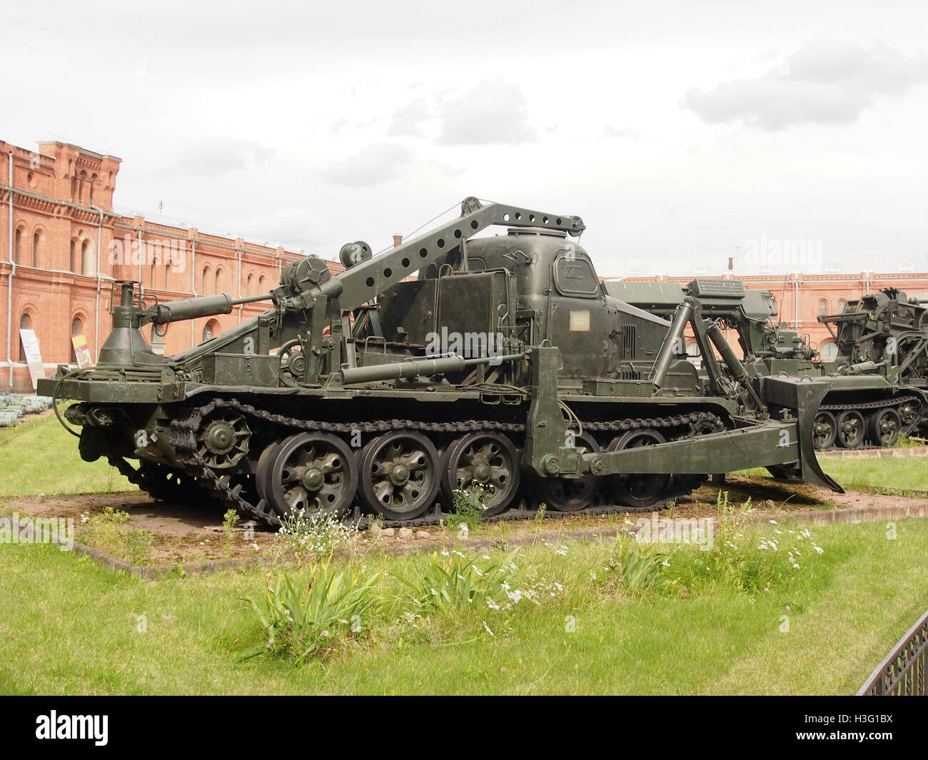 This image from the Artillery Museum in Saint Petersburg shows the BAT ...