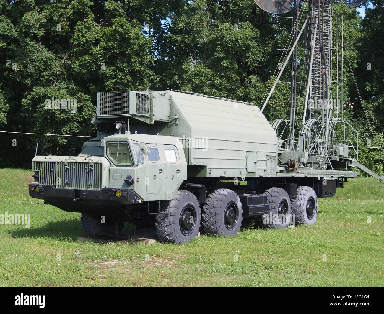 The 15V75 signal vehicle is displayed at the Artillery Museum in Saint ...