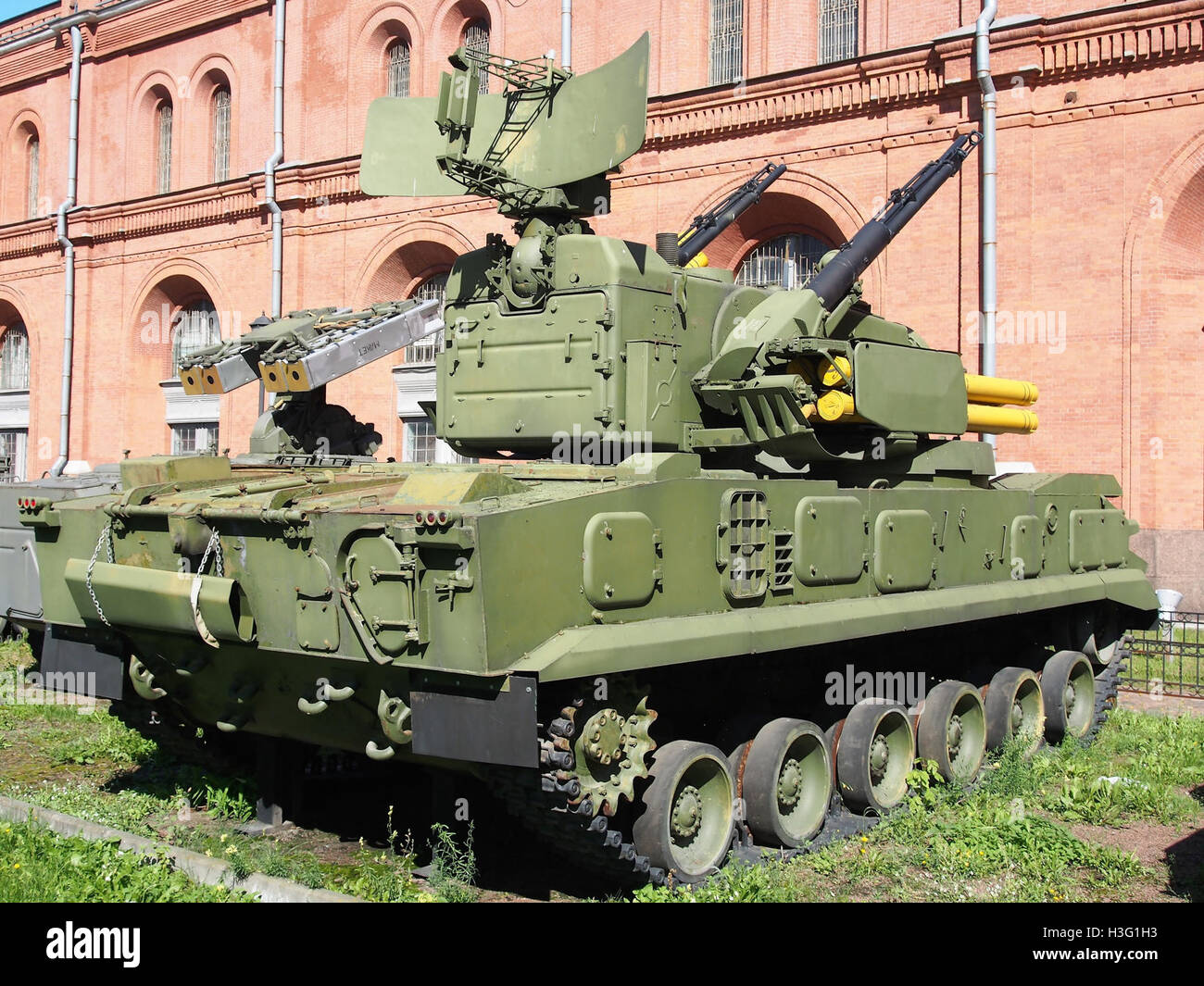 The 2K22 Tunguska, also known as the SA-19 Grison, is a Russian self ...