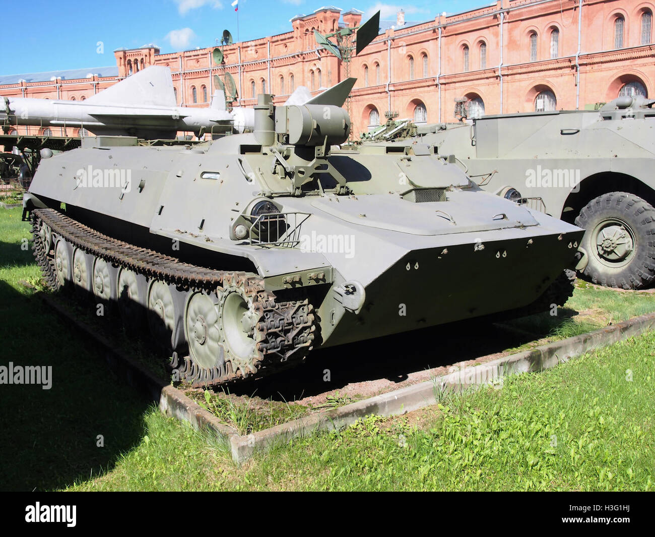 This image shows the 9P149 combat vehicle equipped with the 9K114 ...